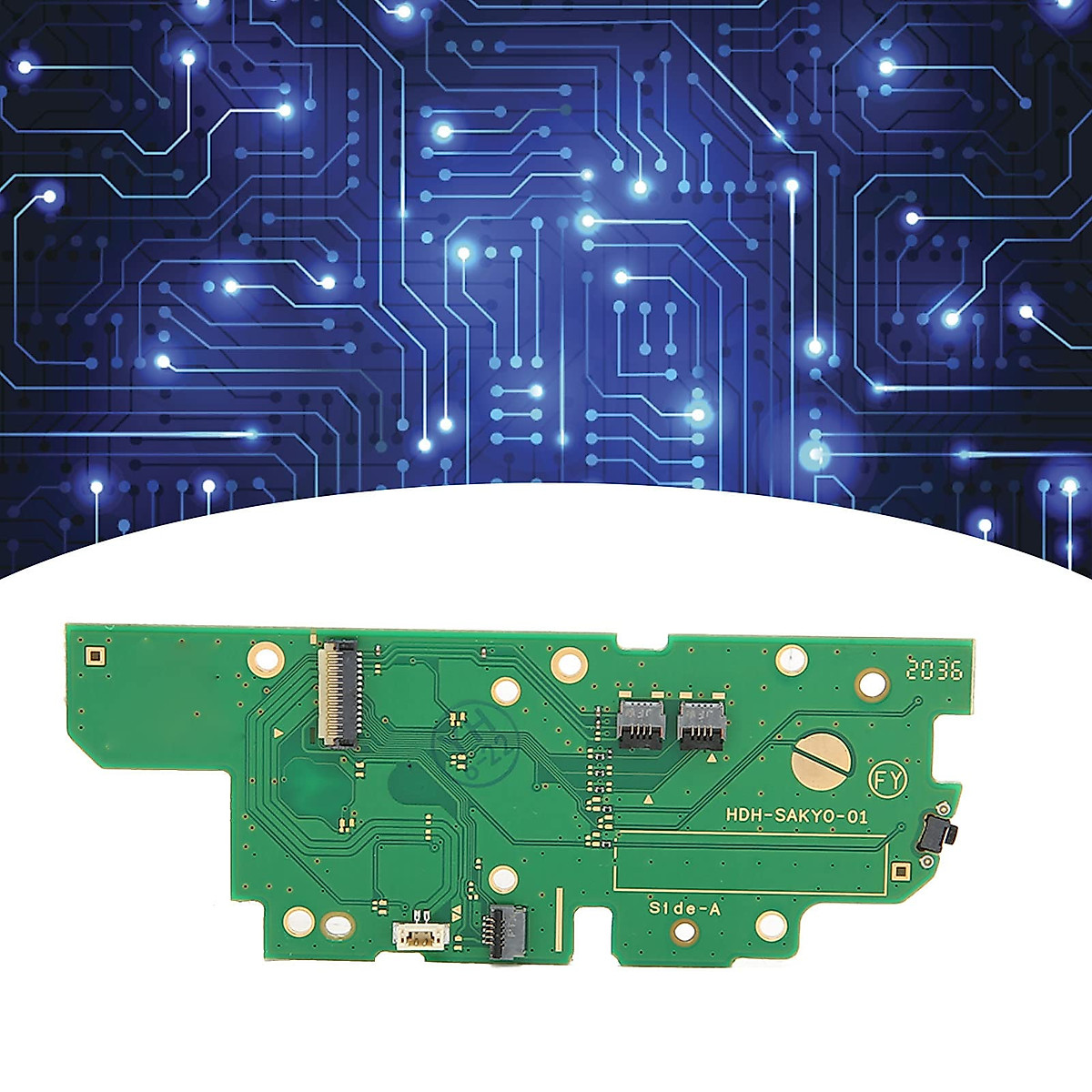 Cuifati Left L Side Motherboard, Game Console Left L Side Motherboard L Board for Switch LITE Left Handle