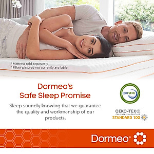 Dormeo RV Short Queen Mattress Topper - Octaspring Technology - Queen Mattress Bed Topper, Cooling Mattress Topper - 3 Inch Mattress Topper - White, Waterproof, Medium Firmness