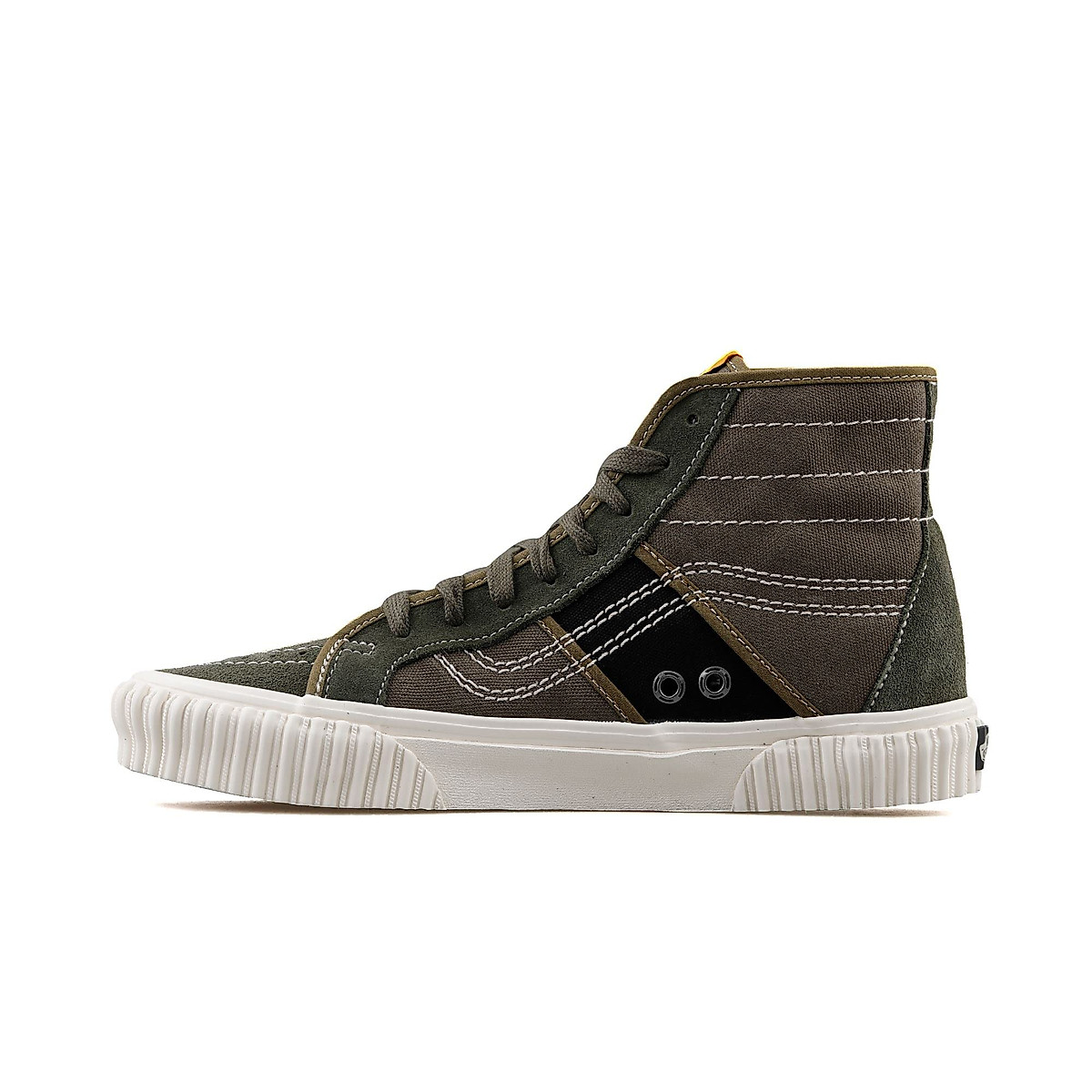 Vans SK8-Hi Gym Issue Unisex Shoes Mens 11/ Womens 12.5, Color: Olive/White