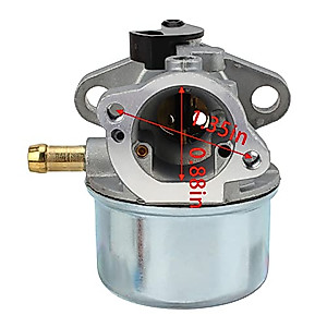 AUTOKAY Carburetor Fits for Briggs Stratton 6-6.75 HP Murray Craftsman Snapper 22" Push Mower Carb Air Filter Spark Plug