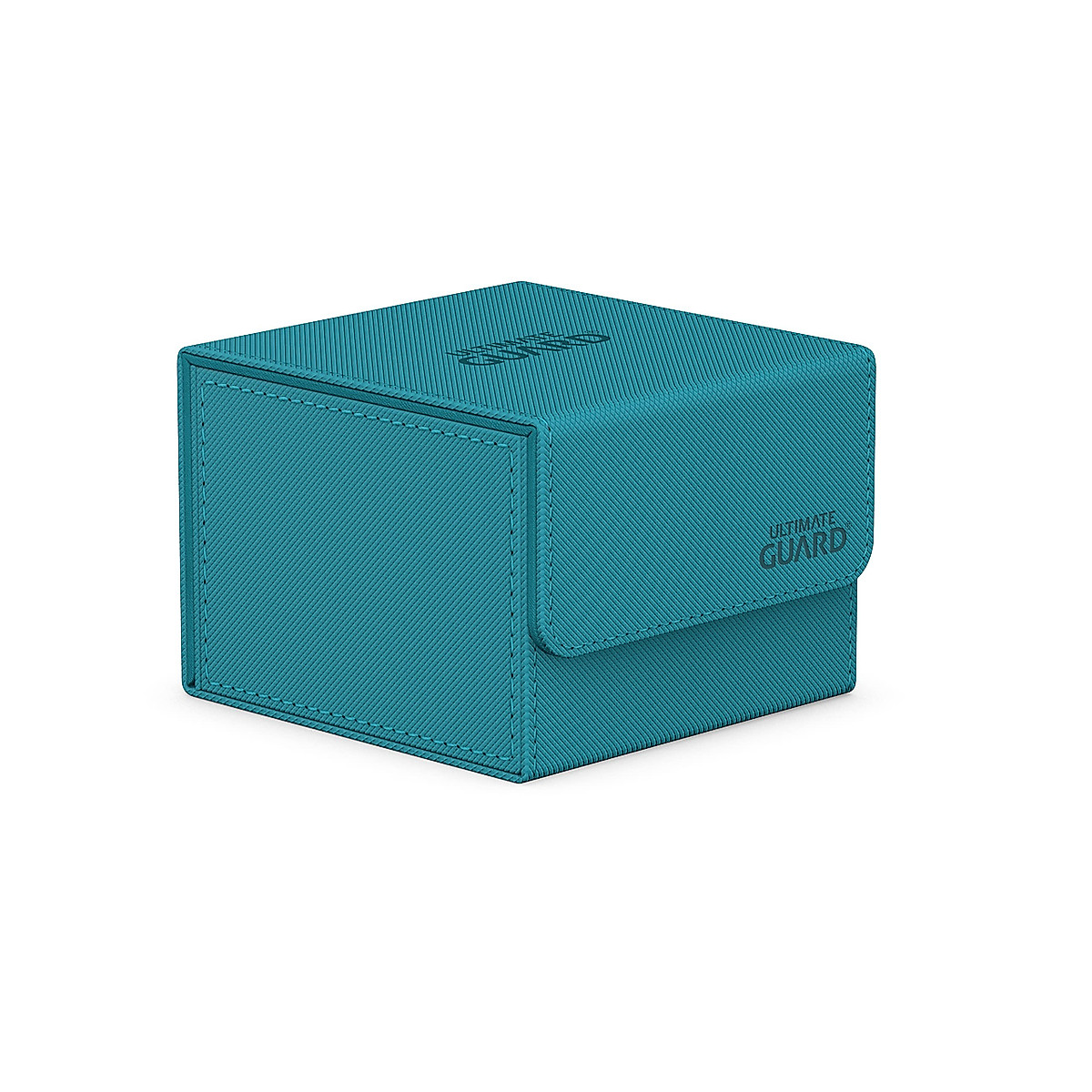 Ultimate Guard Sidewinder 133+, Deck Box for 133 Double-Sleeved TCG Cards, Petrol, Magnetic Closure & Microfiber Inner Lining for Secure Storage