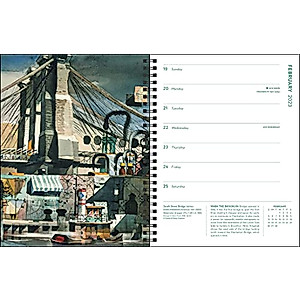 New York in Art 12-Month 2023 Engagement Calendar