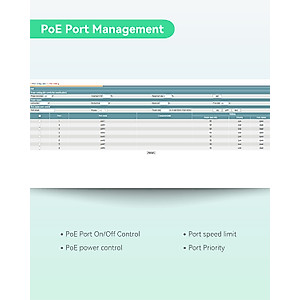 LINOVISION Industrial 8-Port Full Gigabit Managed POE Switch with 2 SFP Uplinks, L2 Management, RS485 Serial Port, 4 BT 90W PoE Ports, Total PoE Budget 360W, Q-PoE and P-PoE Without Interruption