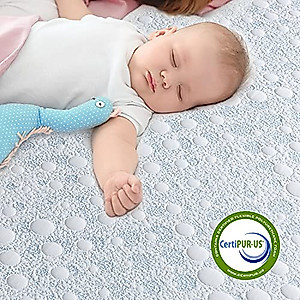 BedStory 3 Inch Memory Foam Mattress Topper Full Size, Pain Relief Gel-Infused Cooling Pad, Firm Bed Topper with Skin-Friendly Bamboo Cover, Non-Slip, CertiPUR-US Certified, Kid Elder Couple