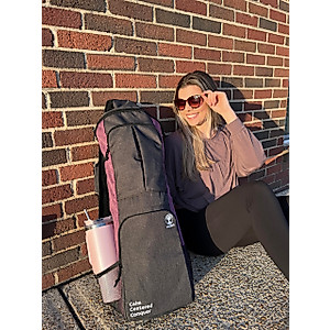 WARRIOR2 Yoga Mat Bag Carrier Fits 1/2" Thick Mat, Gym Bag With Yoga Mat Holder, Large Pockets, Water Bottles Holders, Yoga Mat Backpack for Women, Men