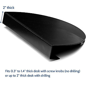 Desk Corner Sleeve - Clamp-On