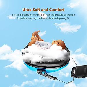 ProCase Kids Safety Ear Muffs Bundle with Hearing Protection Earmuffs Ear Defenders