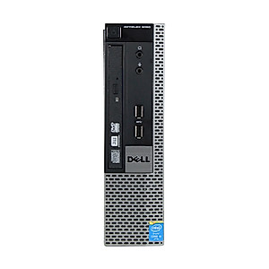 2018 DELL OPTIPLEX 9020 USFF Desktop Computer,Intel Core I5-4570s 2.9GHz up to 3.6GHz, 8GB DDR3, 240GB SSD, DVD, WIFI,HDMI,VGA,Display Port, USB 3.0, Bluetooth 4.0, Win10Pro64 (Renewed)