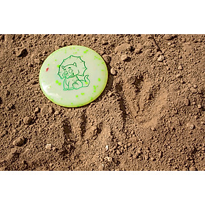 Triceratops Disc Golf Putter for Children | Ultra Lightweight | Made by Dino Discs (Egg Shell)