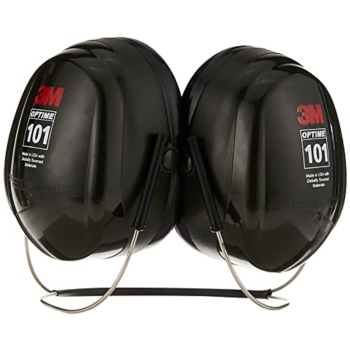3M - H7B Peltor Optime 101 Behind-the-Head Earmuff, Hearing Protection, Ear Protectors, NRR 26 dB Green