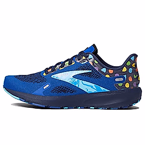 Brooks Women’s Launch 9 Neutral Running Shoe - Blue/Peacoat/Yellow - 8