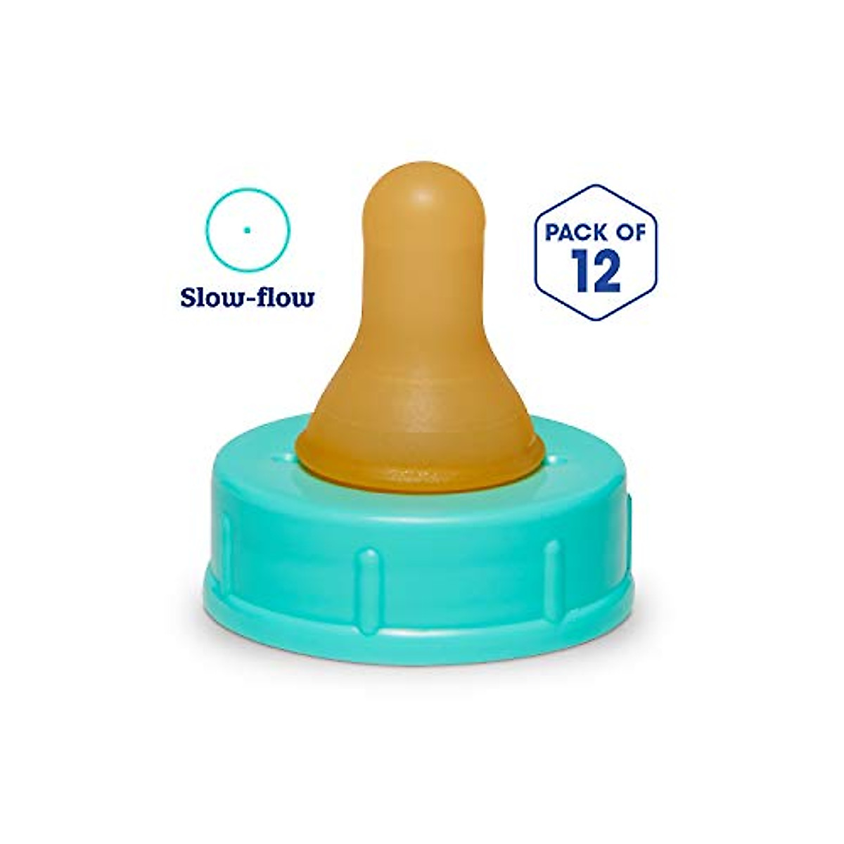 Enfamil Slow Flow Soft Nipples, Latex-Free & BPA Free, 12 Count