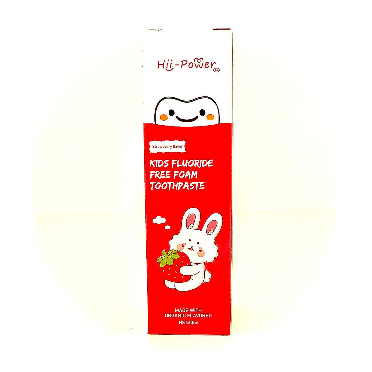 Hii-Power Kids Fluoride Free Foam Toothpaste (Strawberry)