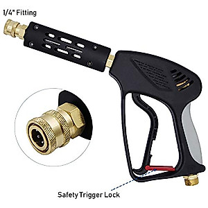 Twinkle Star High Pressure Washer Gun with M22 Thread for Pressure Washer, 5000 PSI