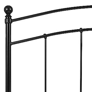 Flash Furniture Woodstock Decorative Black Metal Queen Size Headboard