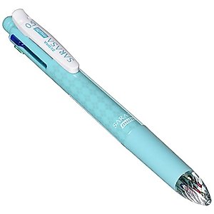 ZEBRA Multi Function Surari Black/Red/Blue/Green Ink 0.5mm Ballpoint Pen, 0.5mm Mechanical Pencil (J4SA11-BG)
