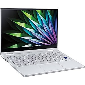 Samsung - Galaxy Book Flex2 Alpha 13.3" QLED Touch-Screen Laptop - Intel Core i5 - 8GB Memory - 256GB SSD - Royal Silver