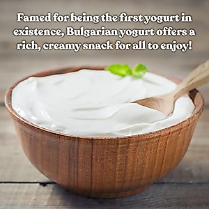 Cultures for Health Bulgarian Yogurt Starter Culture | 2 Packets Dehydrated Heirloom Culture | Make Delicious, Creamy Smoothies, Salad Dressing, Musaka, & More | Gluten Free, Non-GMO Probiotic Yogurt