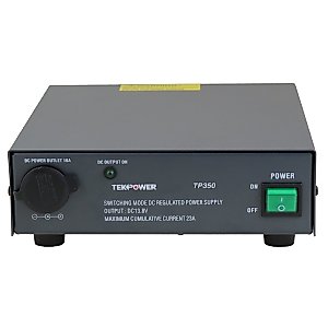 TekPower TP350 23 Amp DC 13.8V Switching Power Supply with Cigarette Plug