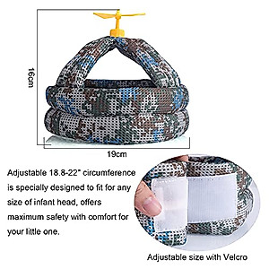 Baby Helmet, Infant Head Protector, No Bump Safety Head Cushion Bumper Bonnet for Running Walking Crawling Safety Helmet for Age 6-36 Months