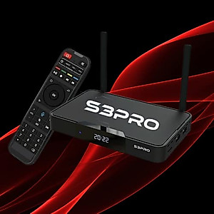 Dynamite Locks S3 Pro New Model 2022 Android 9 TV Box 2GB+32GB Wi-Fi with Voice Remote Control