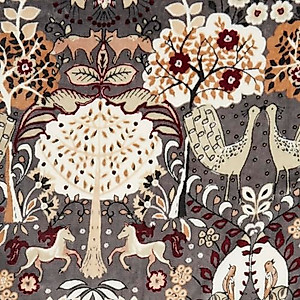 Vera Bradley Every Day Small Pouch Makeup Organizer Bag, Enchantment Neutral