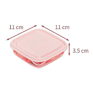 Toxz Refrigerator Sealed Crisper Storage Box 1-2L,Kitchen Finishing Storage Tank,1 Set of 17 Pieces,Be Used in Microwave Ovens/Dishwasher,PP Food Grade Plastic