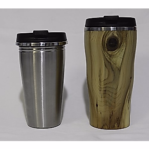 Travel Mug Wood Turning Kit w/spill proof lid 16oz