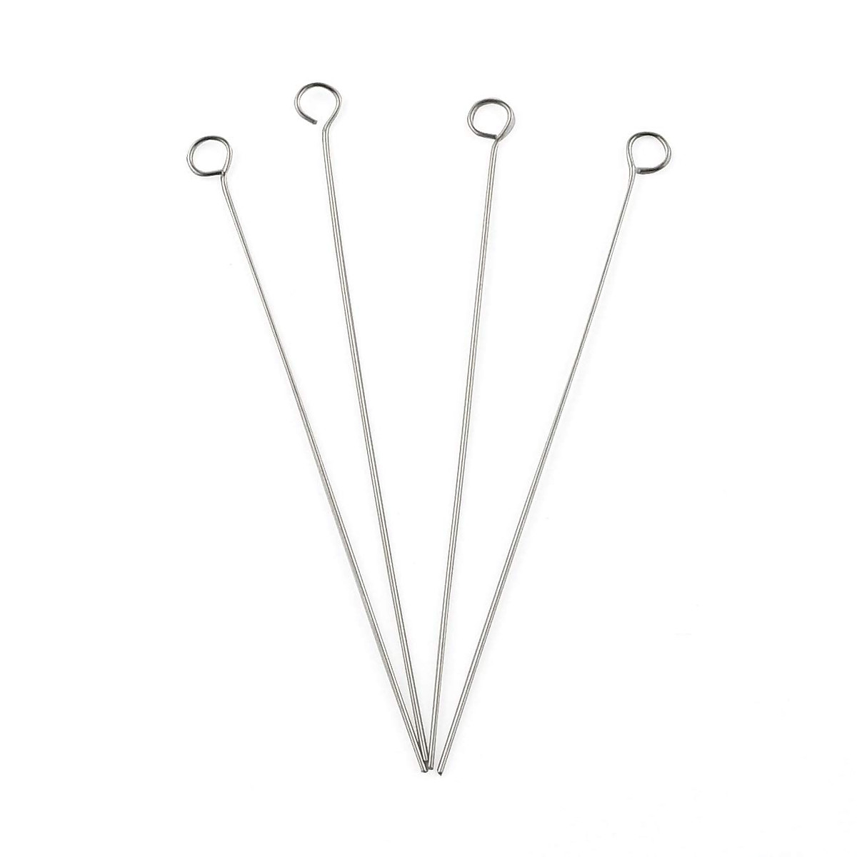 E-outstanding Reusable Inoculating Loop Inoculating Rod Kit Laboratory Research Teaching Tools (5pcs 3mm Inoculating Ring + 5pcs 4mm Inoculating Ring + 1 Piece Inoculating Rod)