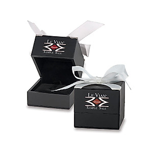 LE VIAN 1/2 Carat Chocolate and White Diamond Statement Cluster Ring for Women in 14k Rose Gold (Brown/G-H, VS2-SI1, cttw) Promise Anniversary Ring Size 7 by LeVian