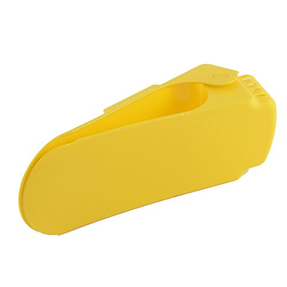 Qtqgoitem Plastic Household Space Saver Adjustable Heel Shoe Holder Organizer Rack Collector Stacker Storage Yellow (Model: 79c 506 228 25f 71f)