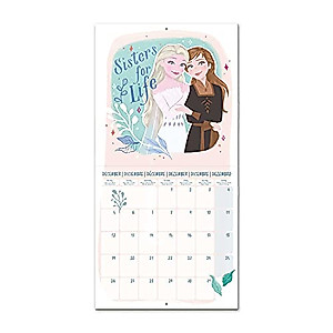 Official Disney Frozen 2022 Wall Calendar, January 2022 - December 2022 Monthly Planner, Square Wall Calendar 2022, Family Planner Calendar 2022, Disney Calendar (Free Poster Included)