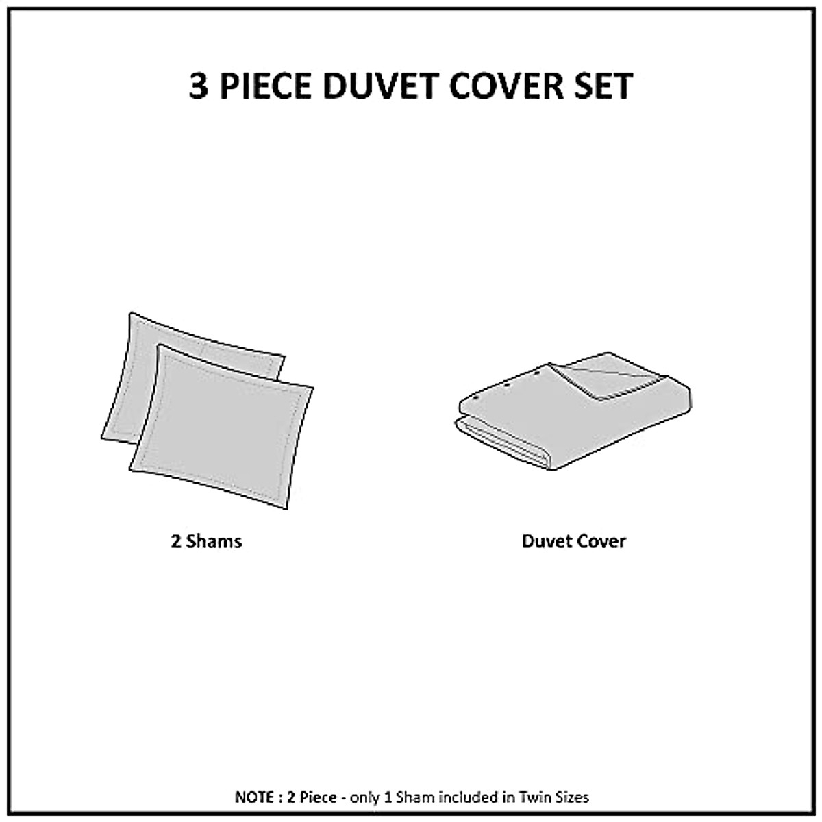 Ink+Ivy Masie Duvet Cover King/Cal King Size - White , Elastic Embroidery Tufted Ruffles Duvet Cover Set – 3 Piece – 100% Cotton Percale Light Weight Bed Comforter Covers