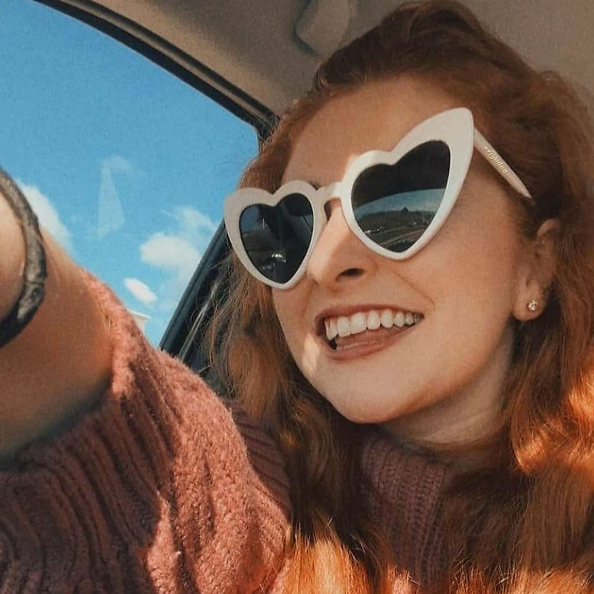 SUNOVELTIES 8 Pack Leopard Heart Sunglasses Bachelorette Party, Wedding Bride Tribe Bridesmaid Sunglasses, Bridal Shower Gift