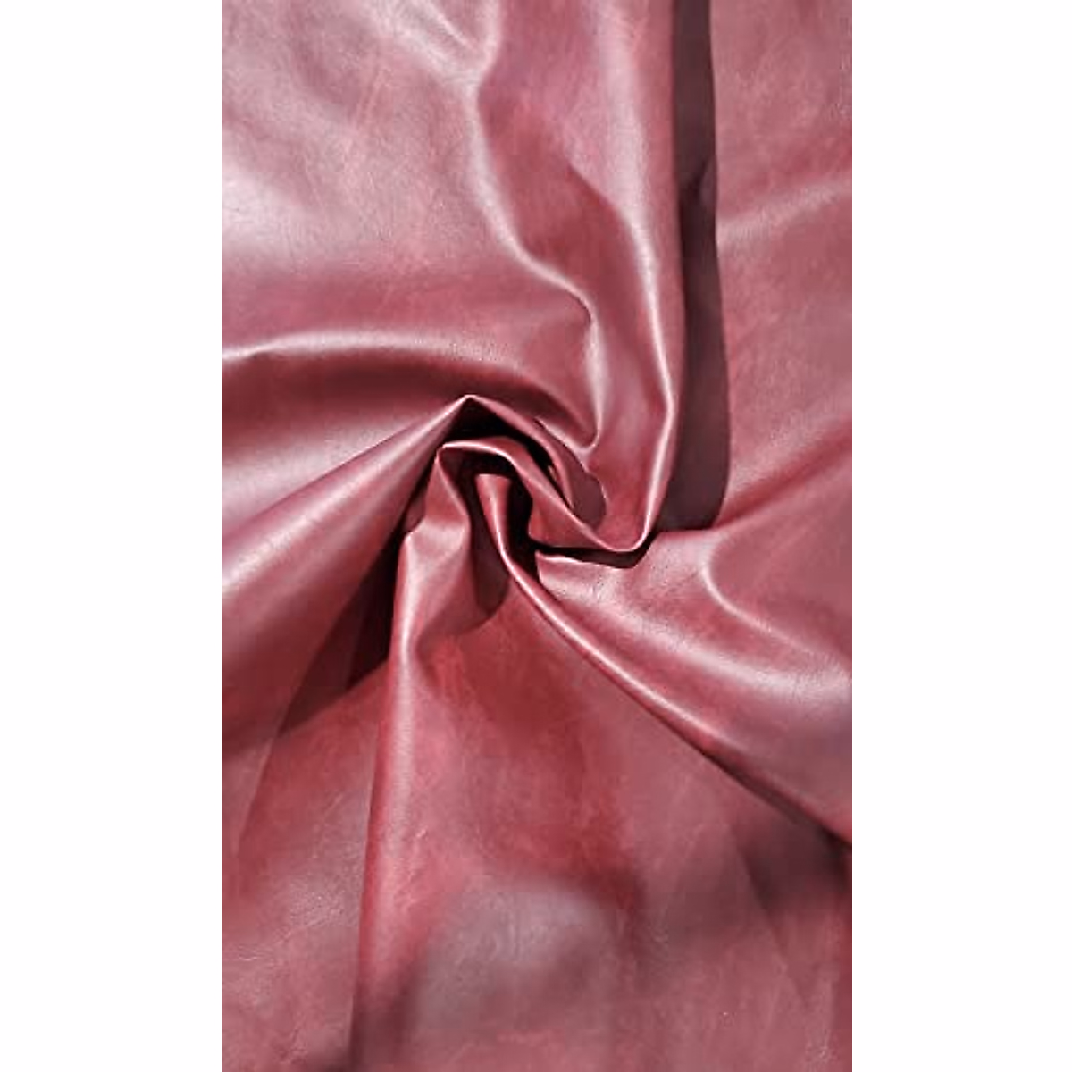 Plastex Faux Leather Caprice, Wine 10 Yards