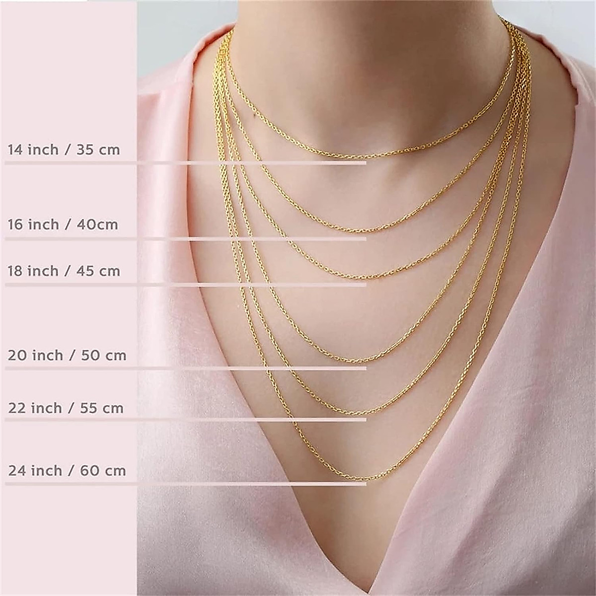 Flowshey Custom Name Necklace Personalized Gift Necklace 18K Gold Plated Nameplate Jewelry for Women