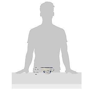 IBILI - 919322 - Sena Chamber Pot,White/Blue, 22 Cm