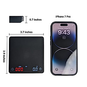 MiiCoffee Nano Coffee Scale with Timer