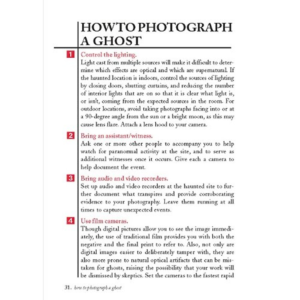 The Worst-Case Scenario Survival Handbook: Paranormal