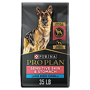 Purina Pro Plan Sensitive Stomach and Stomach Large Breed Dog Food, Salmon Formula - 35 lb. Bag