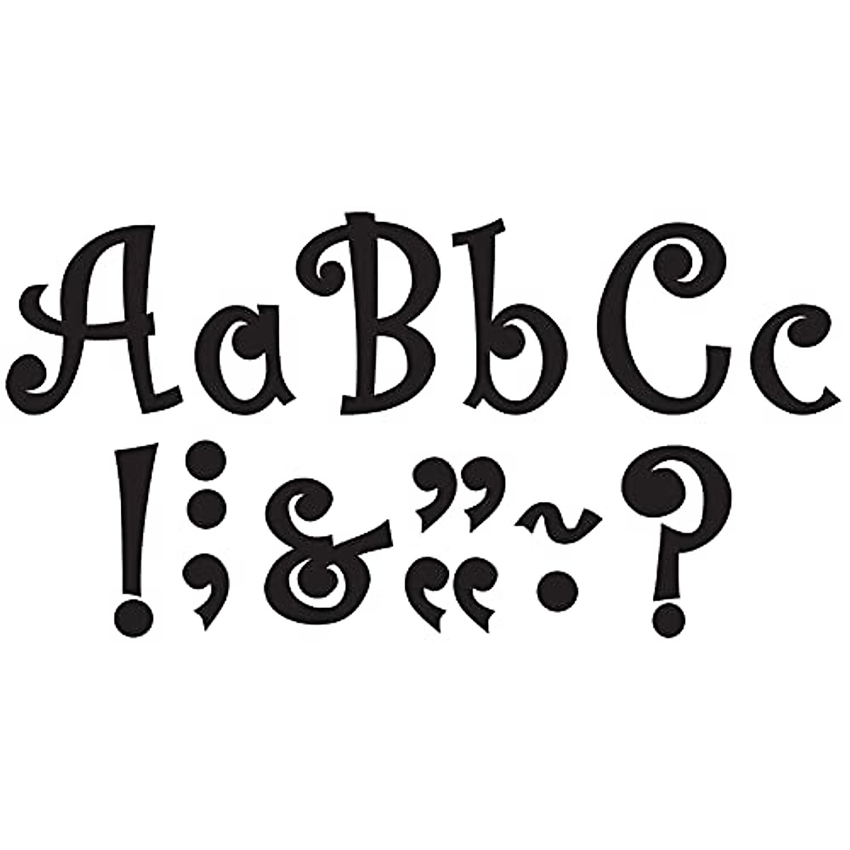 Teacher Created Resources 5-Inch Bling Letters with Jewels (75178)