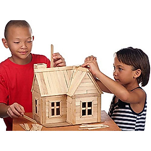 Natural Wood Craft Sticks, 4.25 Inch Popsicle Sticks for Ice Cream, Crafts, Waxing, Art Projects & Party Food Labels (1,000 Sticks)