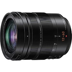 PANASONIC LUMIX G LEICA DG VARIO-ELMARIT PROFESSIONAL LENS, 12-60MM, F2.8-4.0 ASPH, MIRRORLESS MICRO FOUR THIRDS, POWER O.I.S, H-ES12060 (Renewed)
