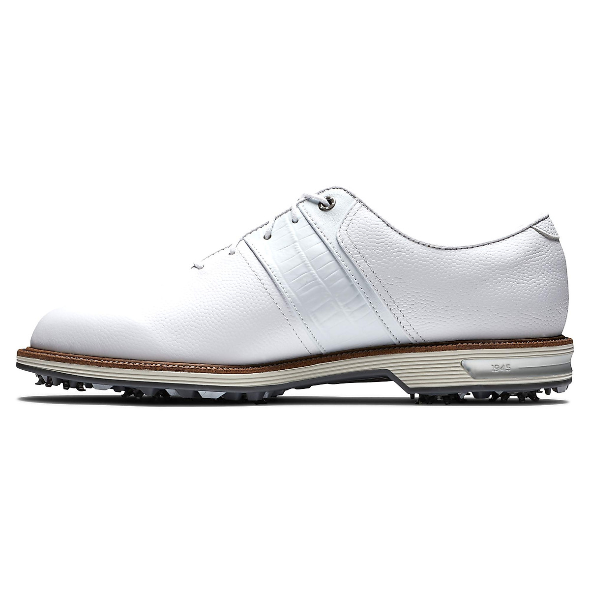 FootJoy Men's Premiere Series-Packard Golf Shoe, White/White, 9.5 Wide