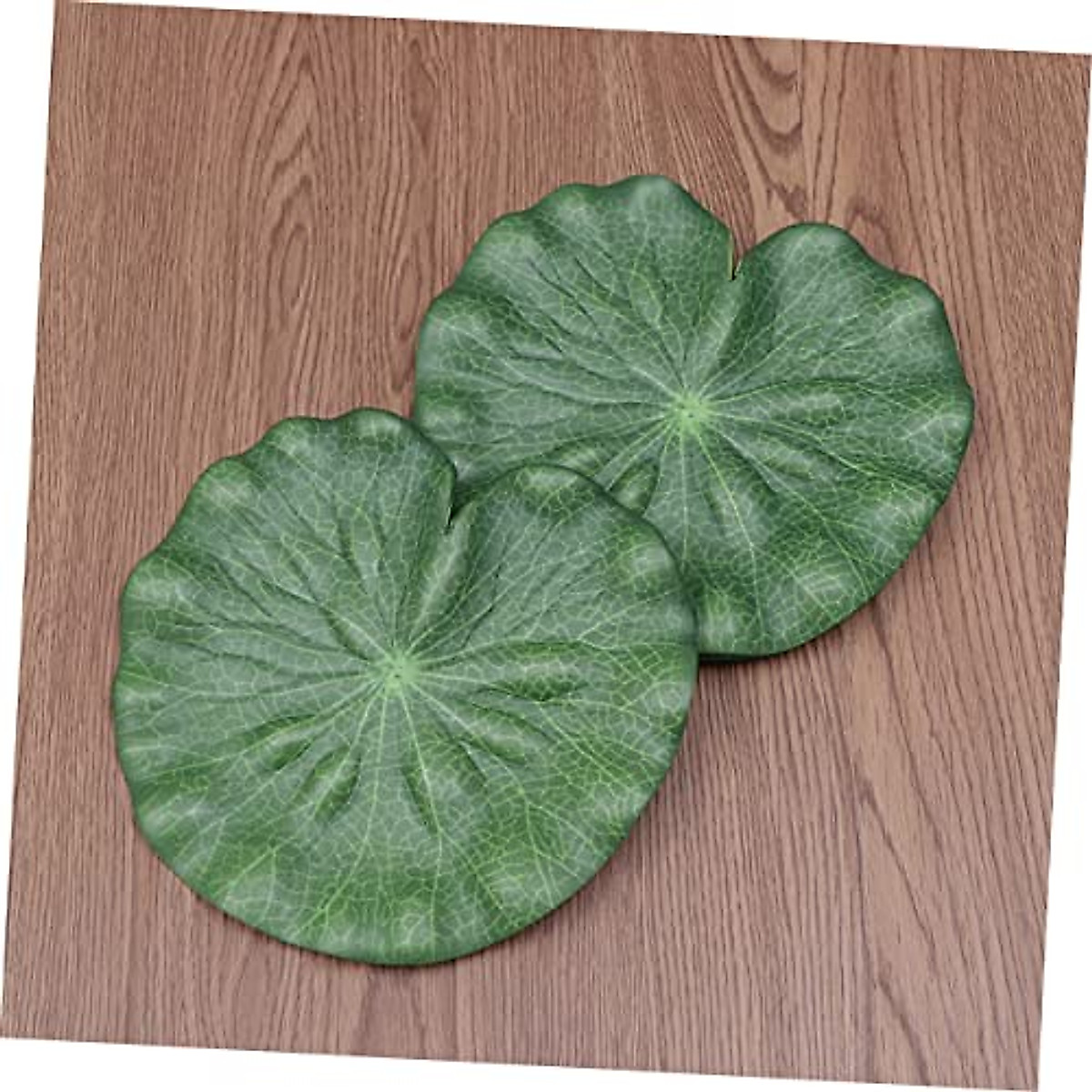 NOLITOY Lotus Leaves 30 Pcs Fleur De Lis Decor Green Decor Green Plants Mask Lilly Pads Artificial Lily Pads Artificial Leaves Artificial Plants Artificial Leaf Water Lotus Pool