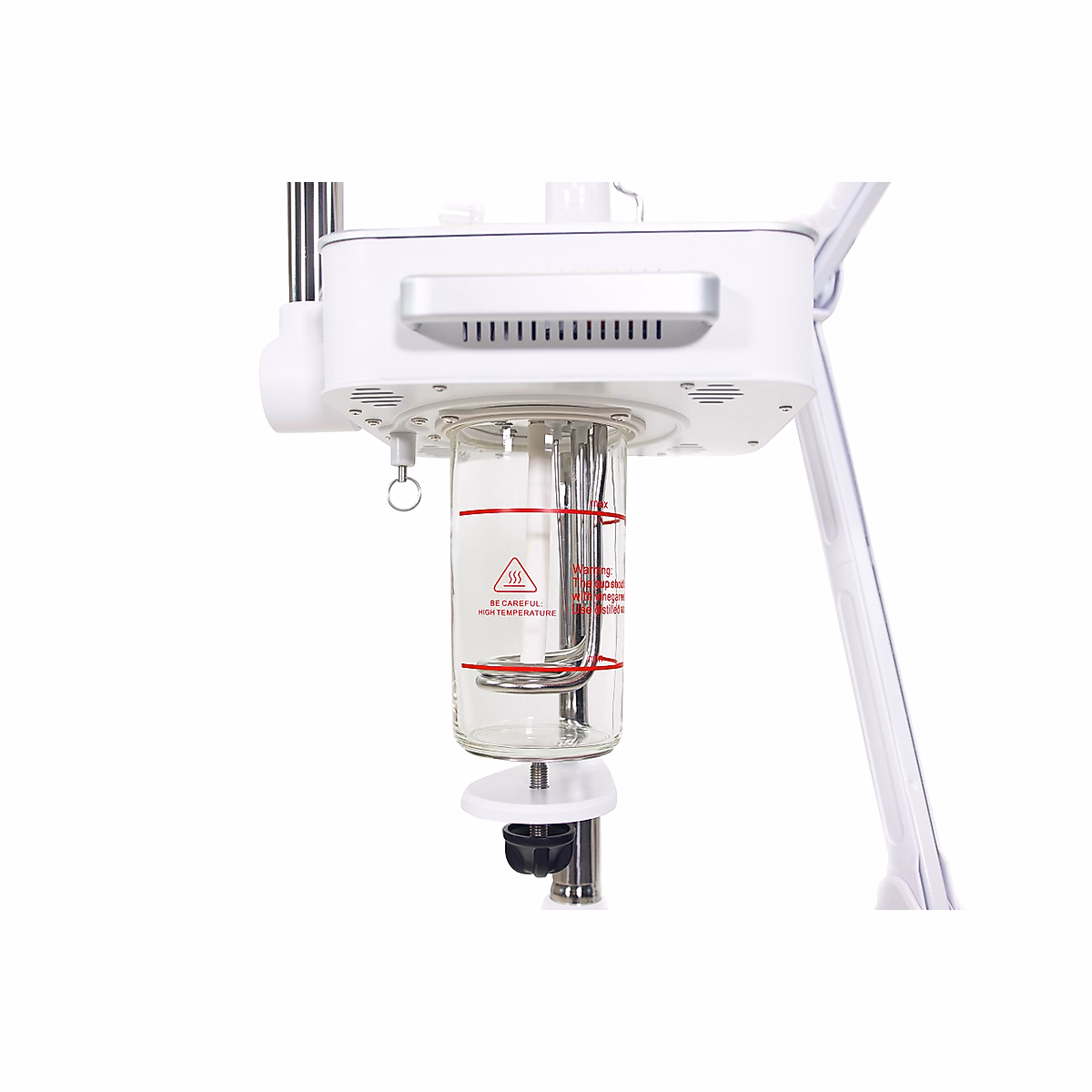 Facial Ozone Steamer 4 in 1 with Magnifying LED Light, High Frequency and Galvanic Aroma Therapy by SKINACT