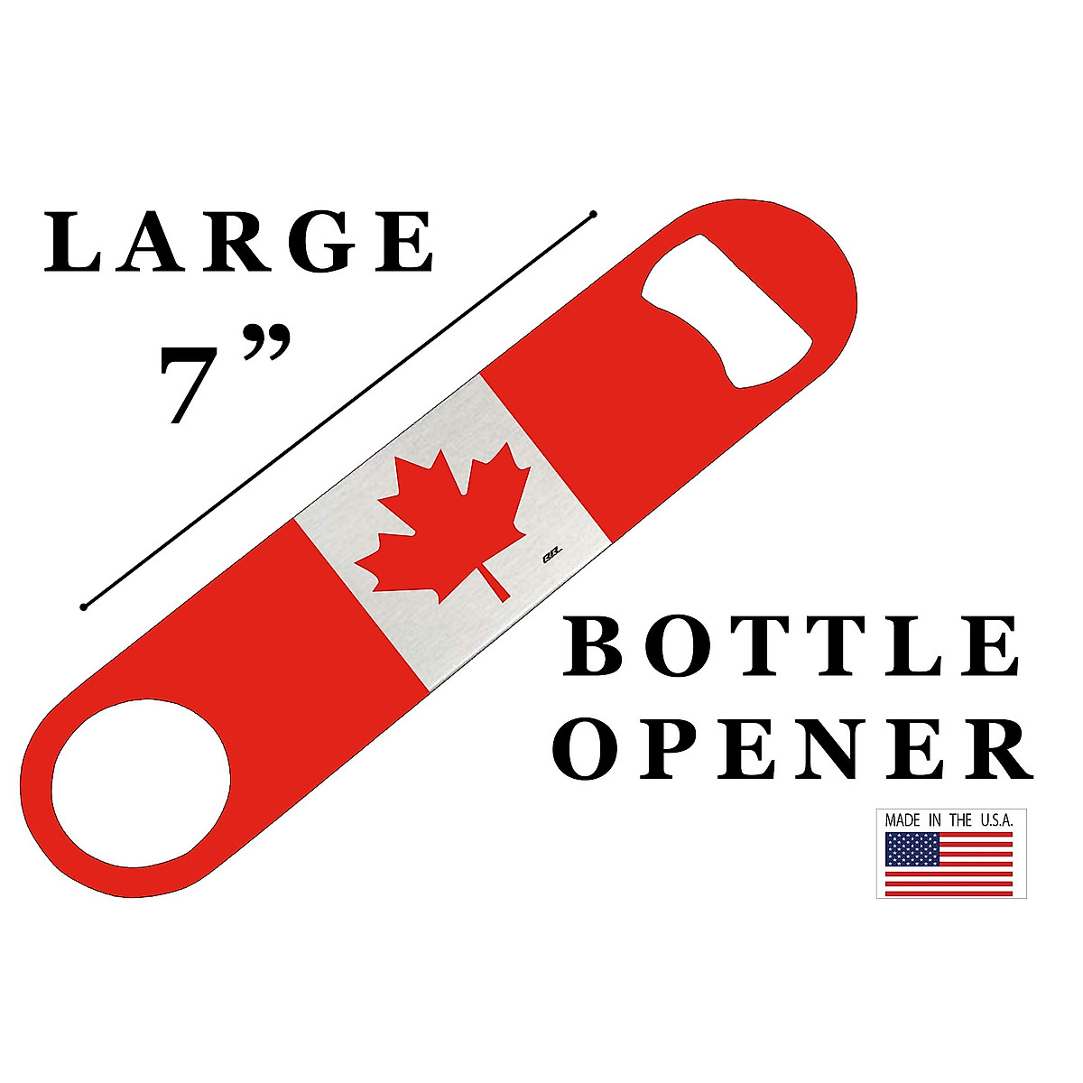 Canada Flag Speed Bottle Opener Heavy Duty Gift Canadian Maple Leaf