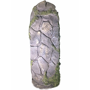 Luciana Collection 22" Our Lady of Lourdes Hand Painted Resin Outdoor Garden Statue Water-Based