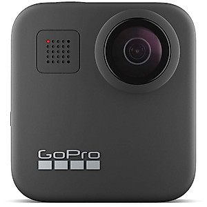 GoPro MAX 360 Waterproof Action Camera -with 50 Piece Accessory Kit - Camera W/Touch Screen - All You Need (Renewed)