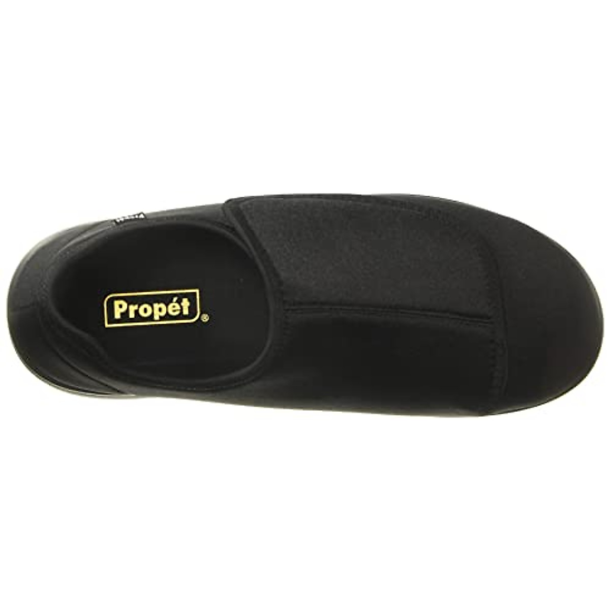 Propét Women's Cush 'N Foot Slipper, Black, 8